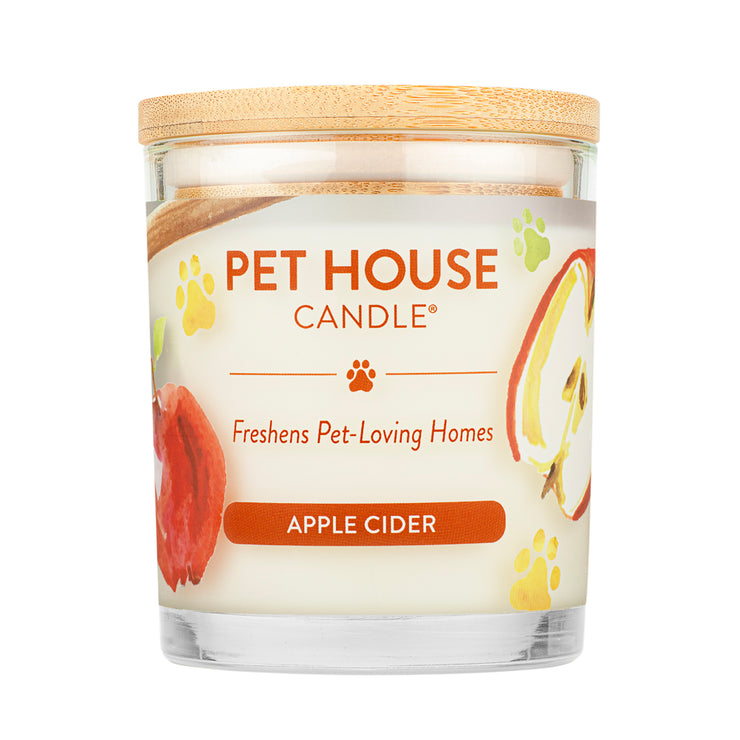 Pet House Candles by One Fur All - Natural Odor‑Eliminating Scents