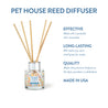 Sunwashed Cotton Pet House Reed Diffuser. Made in USA – One Fur All